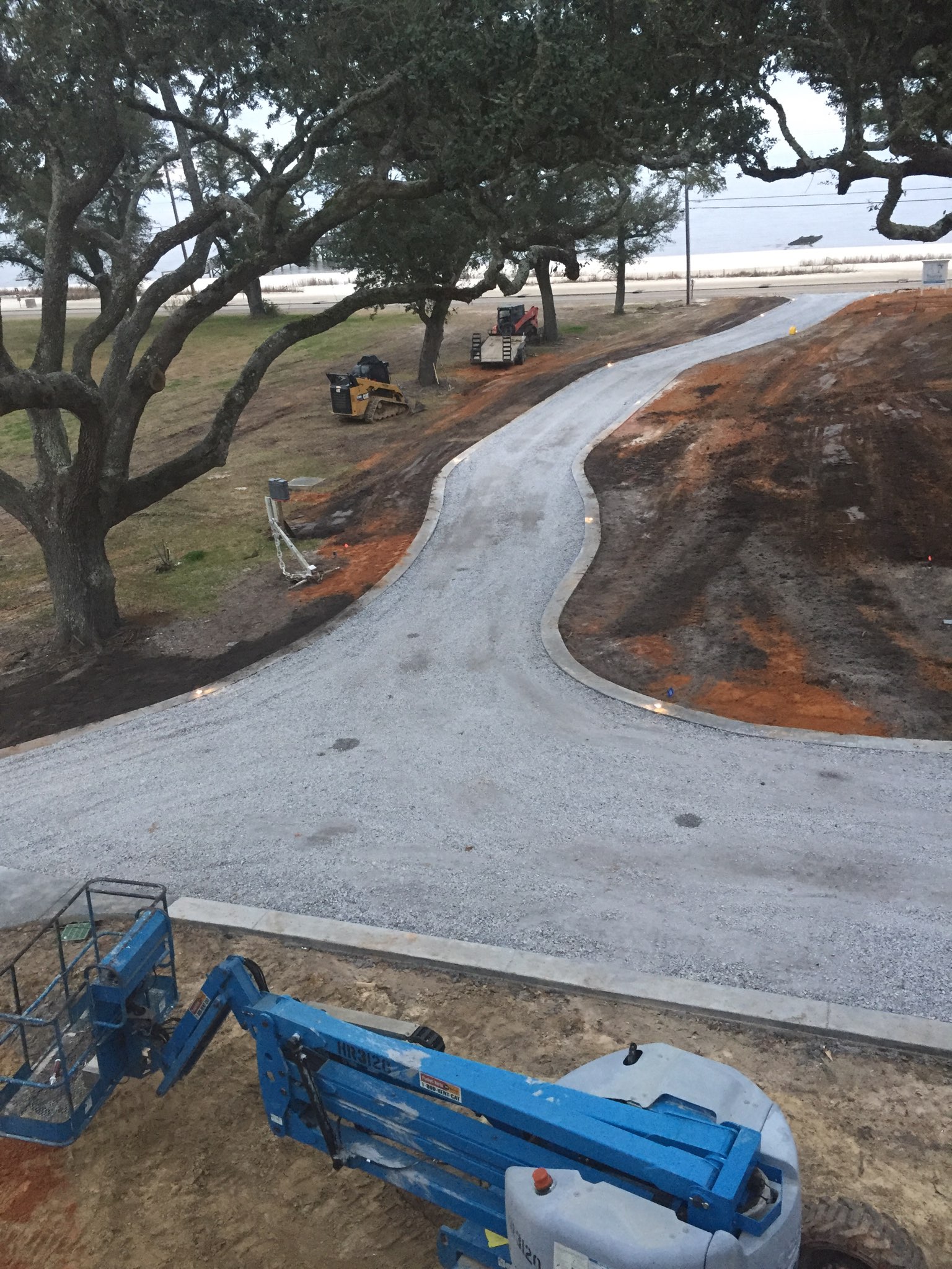 Coastal Driveways Concrete Rock Cement Edging – Waveland, Bay St. Louis ...